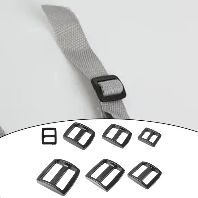 ASSORTED SIZES PLASTIC Slider Tri Glide Buckles for Belt Buckle ...