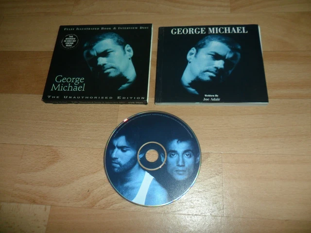 GEORGE MICHAEL - Interview Disc (Rare Picture Disc Cd + 128 Page Book ...