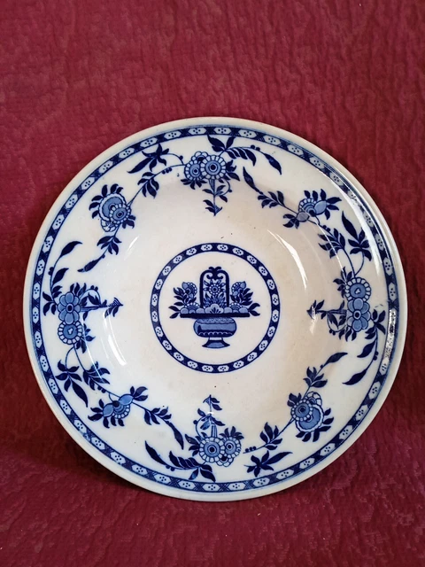 PLAT EN FAIENCE De Delft Modèle Minton Faïencerie Anglaise Plat EUR 14 ...