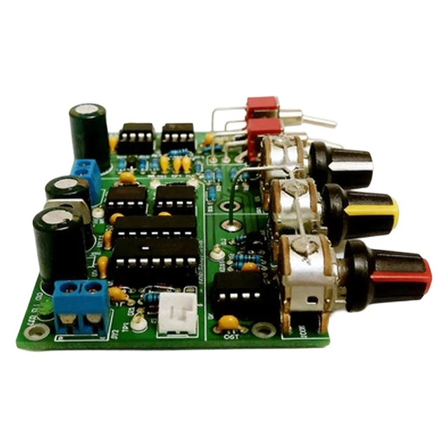 FOR TESLA COIL Driver Board Green PCB with 12V Input and Audio Input ...
