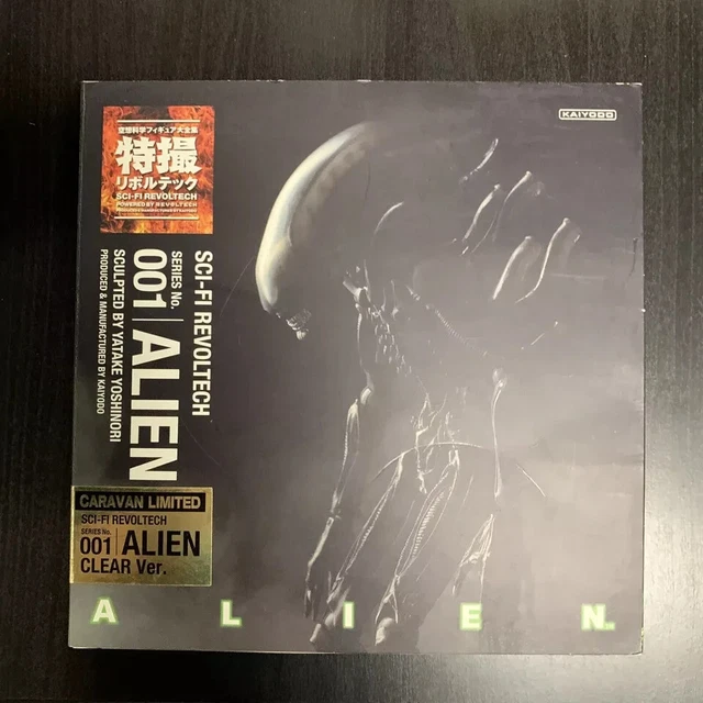 ACTION FIGURE SCI-FI REVOLTECH - 001 ALIEN Clear Vers. CARAVAN LIMITED ...