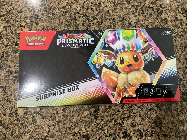 POKÉMON TCG SCARLET & Violet | Prismatic Evolutions Surprise Box | Sealed $112.21 - PicClick AU