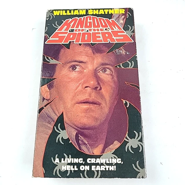 KINGDOM OF THE Spiders VHS William Shatner Tarantula Horror **Buy 2 Get ...