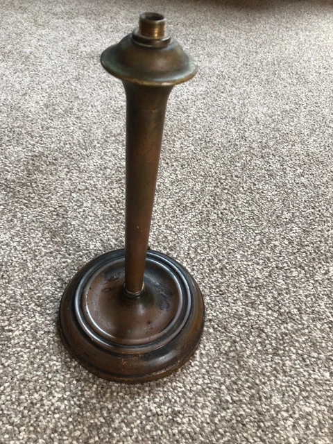 ART DECO G.E.C. brass weighted lamp base £65.00 - PicClick UK