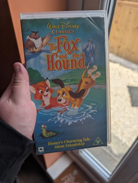THE FOX AND the Hound VHS Video Tape Walt Disney Classic Movie Cert U ...