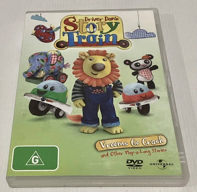 DRIVER DAN'S STORY Train Vrooms Go Crash DVD Region 4 Free Post $9.90 ...