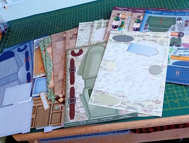 15 HUNKYDORY CRAFT Card Making Mixed Topper Sheets Job Lot Bundle £2.80 ...