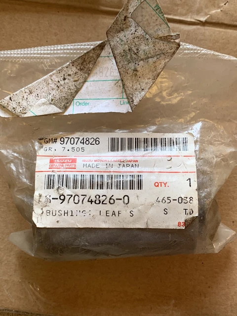 1 X ISUZU ELF NKR66E BUSHING, LEAF SPRING Bush 97074826 £11.00 ...