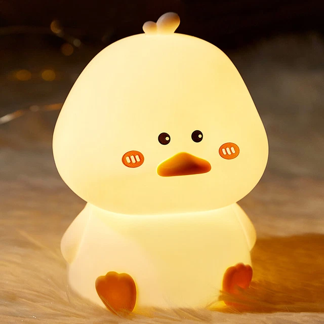 CREATIVE LUMINOUS DUCK Night Light Animals LED Table Lamp Gift for ...