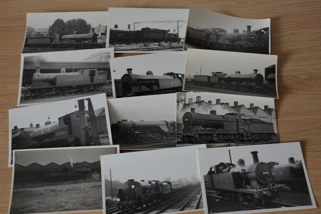 1930S/40S LMS RAILWAY ENGINES VINTAGE PHOTOS X 9 +3 SOUTHERN £4.88 ...