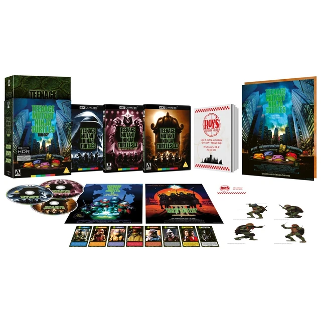 TEENAGE MUTANT NINJA Turtles: Trilogy Limited Edition [PG] 4K UHD £39. ...