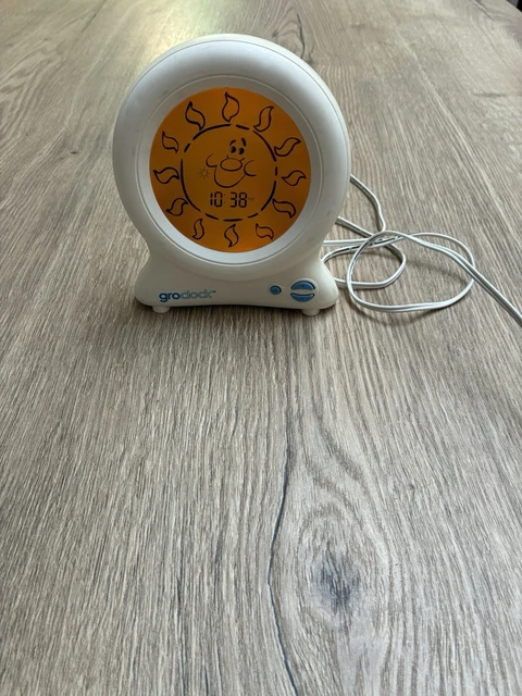 GRO CLOCK GROCLOCK Sleep Trainer Wake Timer The Gro Company Clock Baby ...