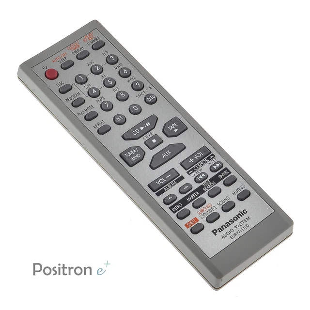 ORIGINAL PANASONIC EUR7711150 Telecomando Per SA-PM28 SA-PM19 Etc ...