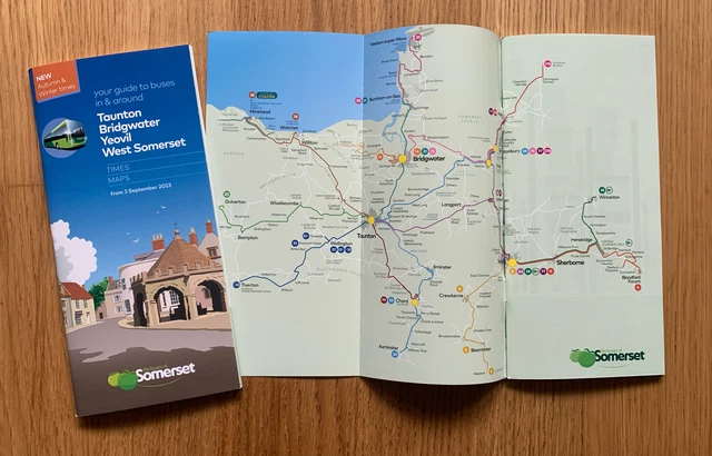 FIRST BUS: THE Buses of Somerset Timetable booklet September 2023 ...