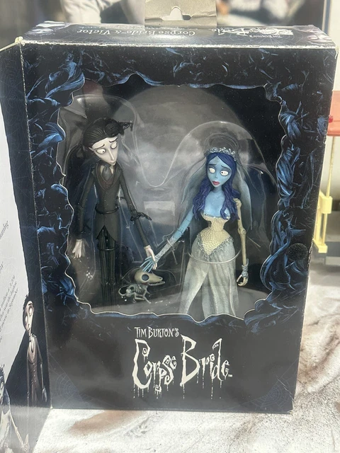 LOT DE FIGURINES Tim Burton's Corpse Bride Emily & Victor jouets ...