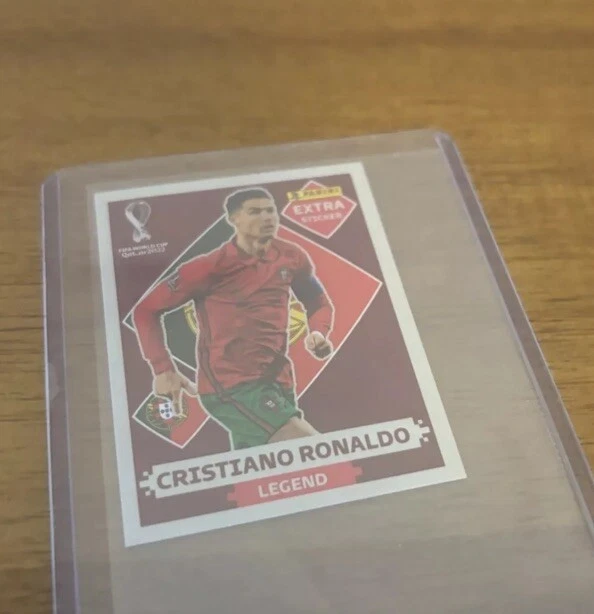 PANINI 2022 FIFA World Cup Stickers - Cristiano Ronaldo Legend Extra ...