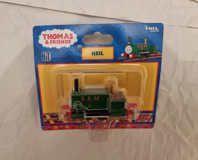 THOMAS THE TANK Engine & Friends ERTL NEIL TRAIN DIECAST NEW AND SEALED ...