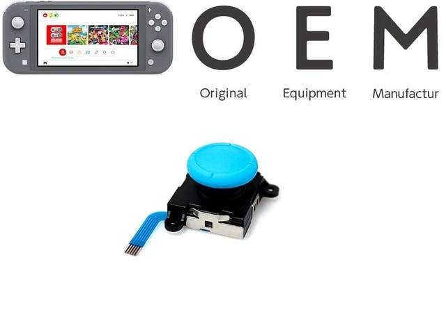 ANALOG STICK NINTENDO Switch LITE BLUE Replacement Controller Left ...