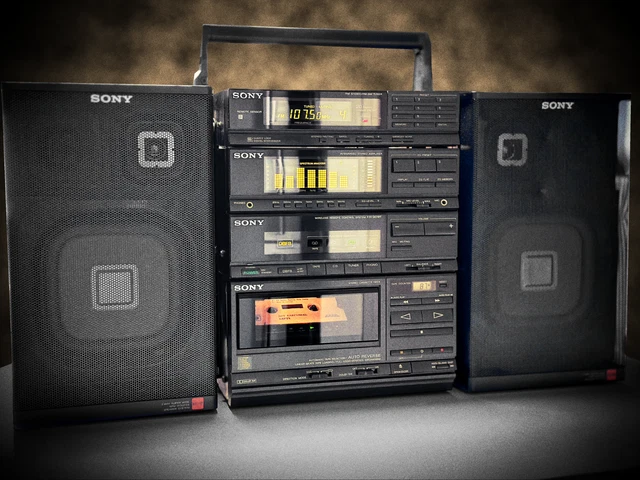 SONY FH-909R 🌈RARE🌈 Flagship Vintage Stereo Cassette HiFi System £4,499 ...