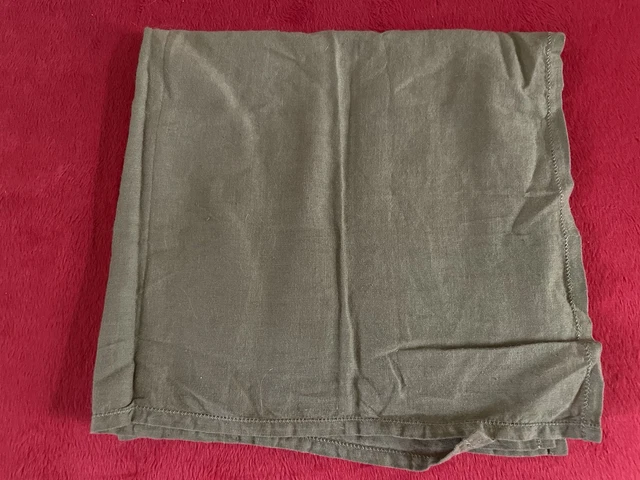 ORIGINAL WW2 US Army Soldier's Khaki Handkerchief WWII Issue Uniform ...