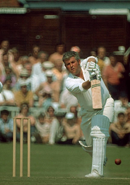 DAVID SHEPHERD BATTING for Gloucestershire in 1973. - Cricket Old Photo ...