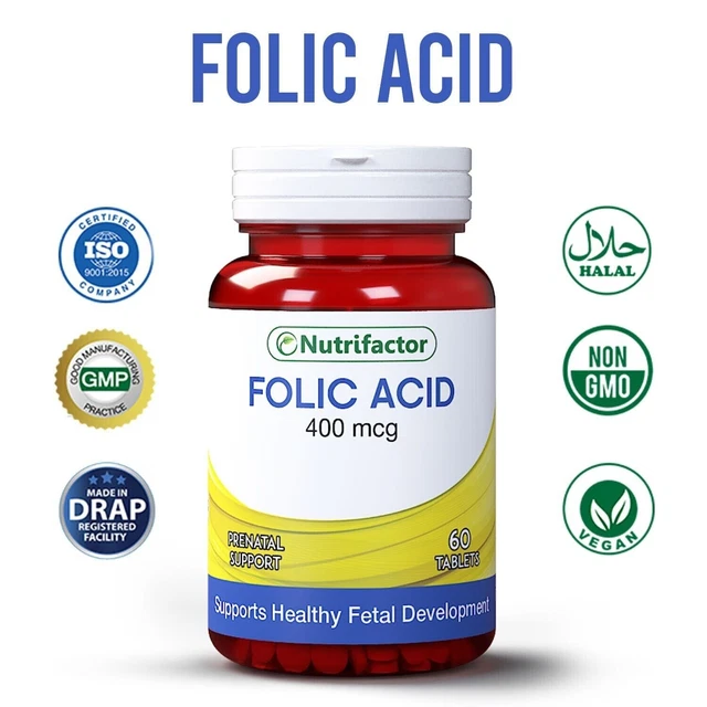 365 FOLIC ACID 5000mcg Tablets High Strength Healthy Pregnancy Support ...