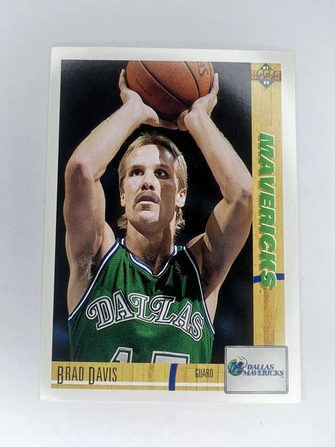 1991 92 Upper Deck Basketball Card Brad Davis Dallas Mavericks 229 Eur