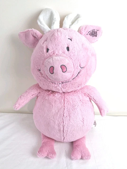 M&S PERCY PIG Pink Easter Bunny Soft Toy 60cm Limited Edition 2021 ...