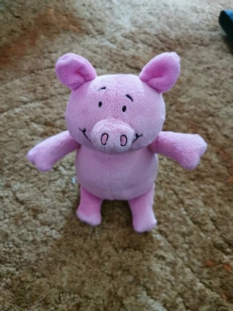 PERCY PIG M&S Plush Soft Toy Cuddly Teddy Comforter 8" Marks Spencer £9 ...