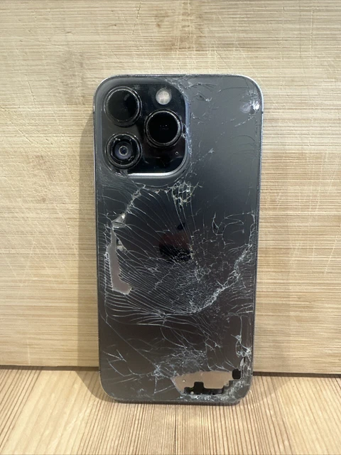 IPHONE 13 PRO - Graphite - 128GB - Cracked Back/Faulty Battery/Water ...