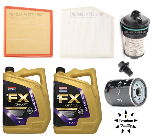 FOR FORD TRANSIT Custom 2.0 V362 Complete Service Kit All Filters 10L ...