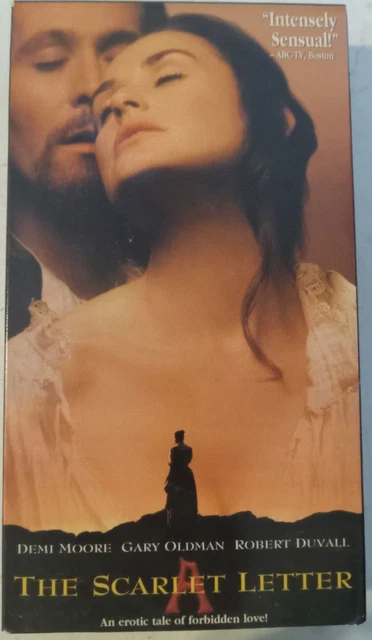THE SCARLET LETTER VHS Demi Moore Gary Oldman Robert Duvall Preowned ...