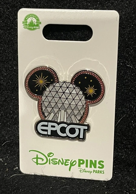 DISNEY WORLD PARK Icons Epcot Spaceship Earth Mickey Ears Pin New OE ...