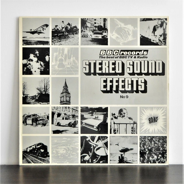 BBC SOUND EFFECTS No 9 BBC LP 1973 London markets, football matches ...