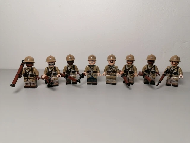 WW2 FRENCH SOLDIER minifigure Colonial Force Lot EUR 45,00 - PicClick FR