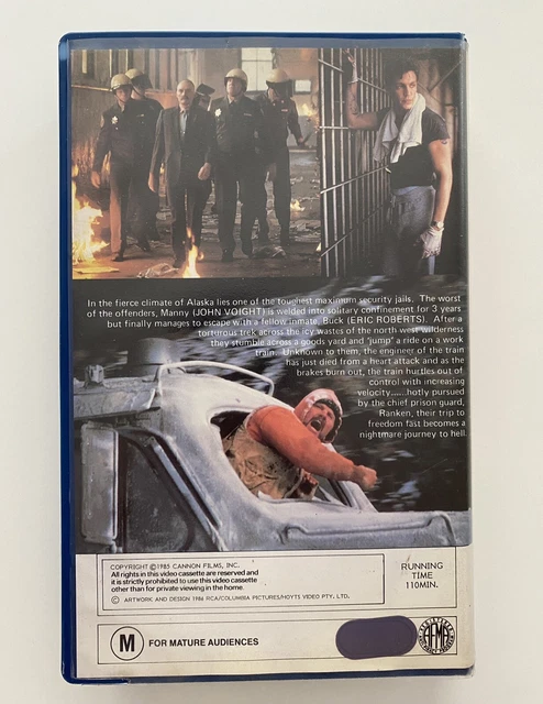 RUNAWAY TRAIN [VHS] RCA Columbia Hoyts Big Box Ex-Rental Video Tape ...