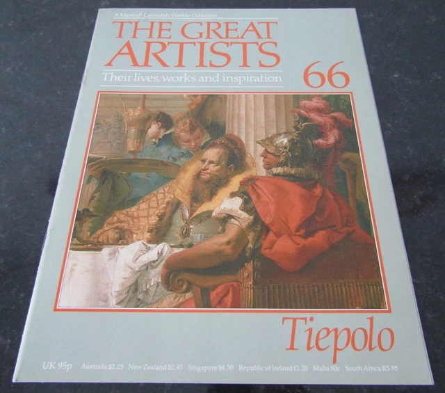 THE GREAT ARTISTS Magazine #66 Tiepolo (Ref2) £4.50 - PicClick UK