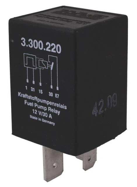 MK1 GOLF CABRIO Fuel Pump Relay, Mk2 Golf/Jetta 86-87 GTI/ Mk1 Golf Cab ...