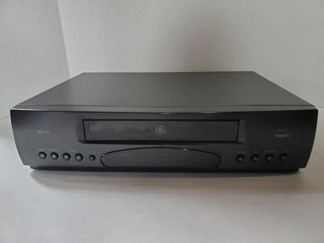GE VCR HQ Plus 4-Head VHS Player Recorder Fully Tested No Remote £20.69 ...