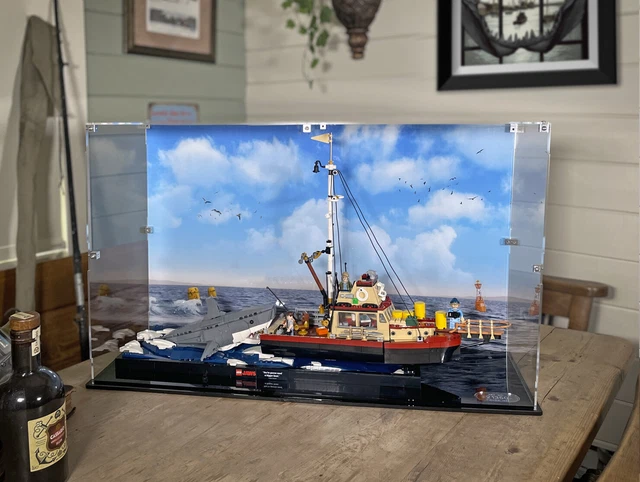 BRIXBOX DISPLAY CASE for LEGO® Ideas Jaws - 21350 £83.99 - PicClick UK
