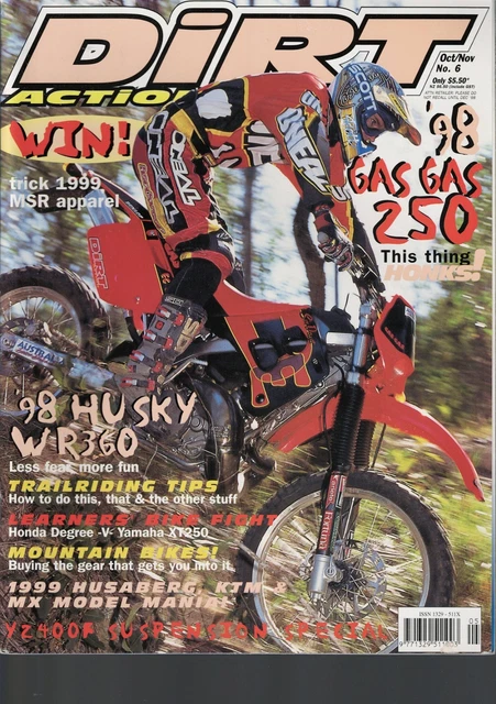 DIRT ACTION MAGAZINE Issue 6 $19.95 - PicClick AU