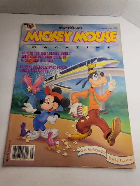 WALT DISNEY'S MICKEY Mouse Magazine Special Issue 1992 Fireworks ...