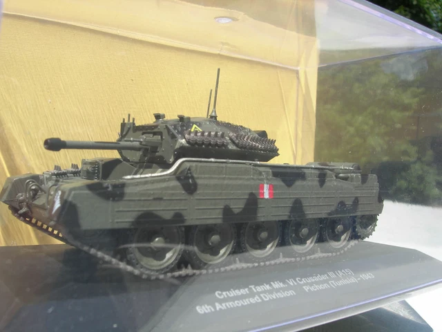 EAGLEMOSS TANK 1/43 MILITAIRE CRUISER Mk VI CRUSADER III 6eme DIV ...