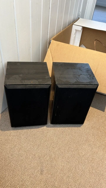 GALE MINI MONITOR Speakers In Black £0.99 - PicClick UK