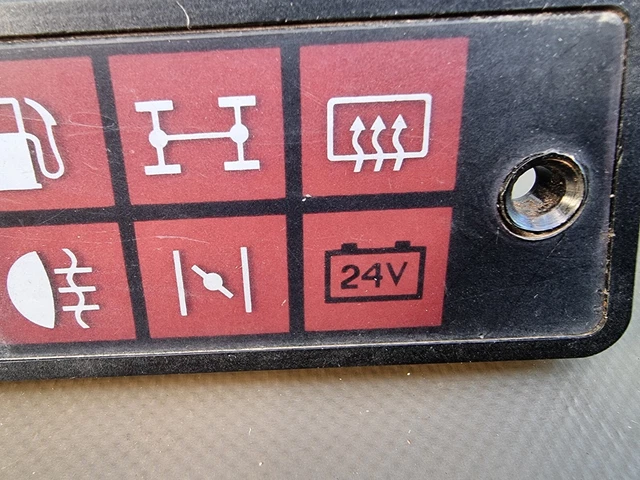 LAND ROVER DEFENDER Wolf XD 7XD 24v Instrument Cluster warning lights ...