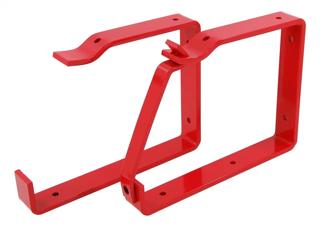 LOCKABLE WALL MOUNTED Ladder Brackets Rack - Heavy Duty £17.49 ...