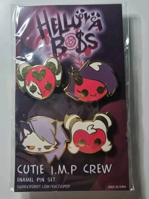 HELLUVA BOSS *DISCONTINUED* Cutie I.M.P. Crew Pin Set Vivziepop £42.32 ...