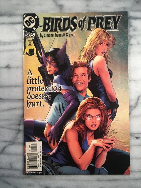 BIRDS OF PREY #68 (2004-DC) **Haute + grade** couverture Greg Land ...