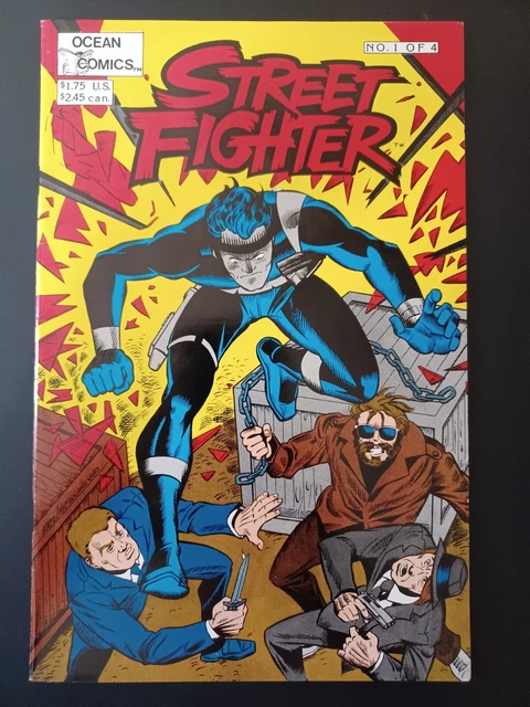 STREET FIGHTER #1 Comic Book - Ocean Comics - Combined Shipping w/ 10 ...