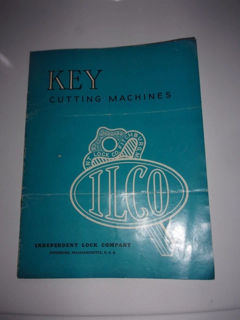 VINTAGE 1950'S INDEPENDENT Lock Co., ILCO, Fitchburg, Mass., Key ...